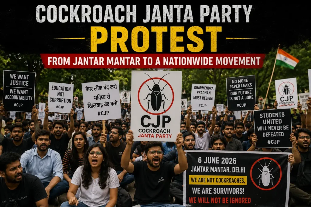 Cockroach Janta Party™ Official Website | Viral Political Movement India